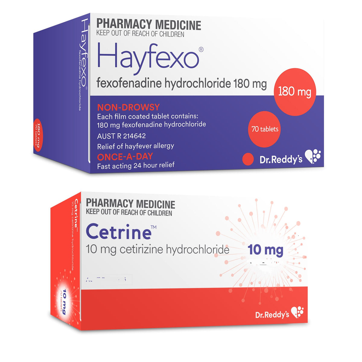 Happy 2024 = 70x Hayfexo 180mg + 30x Cetrine 10mg – Allied Pharmacy ...