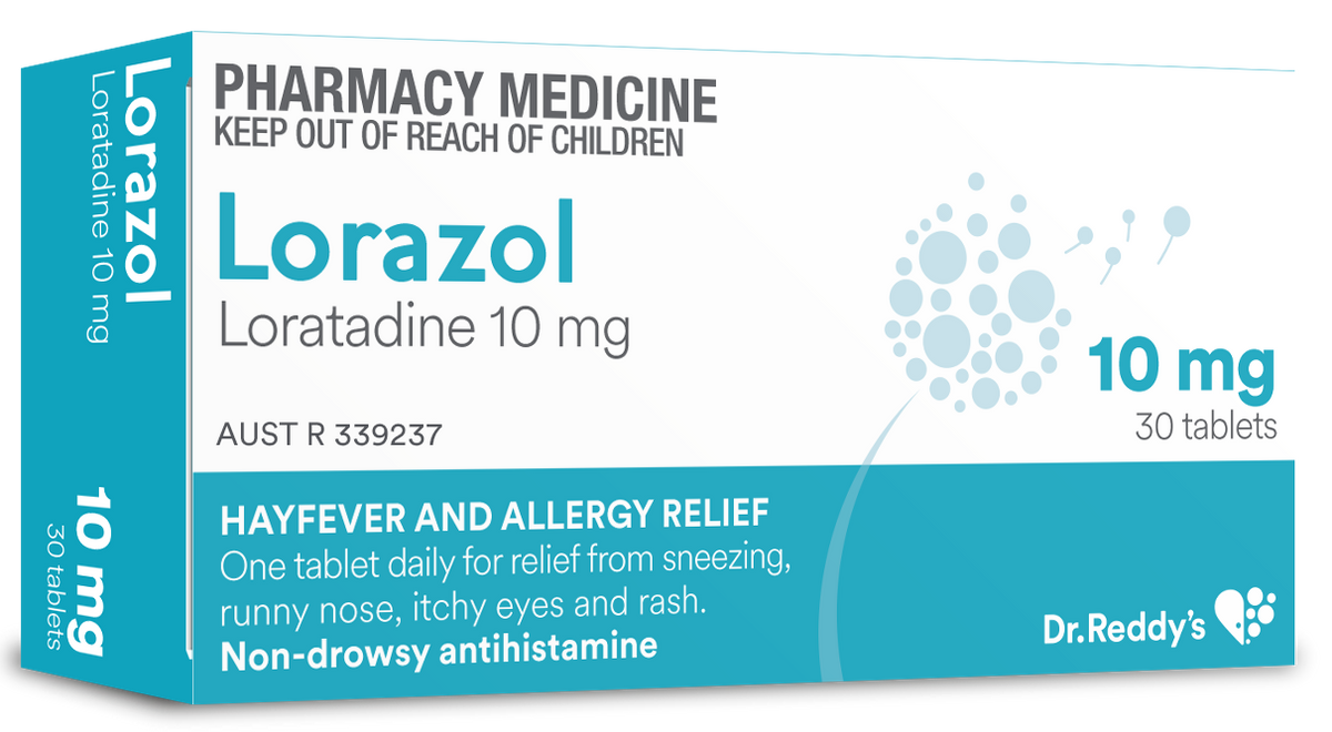 140x Hayfexo (Fexofenadine Hydrochloride 180mg) + 30x Lorazol (Loratad ...