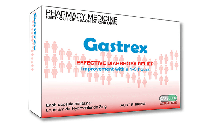 Gastrex, Loperamide Hydrochloride 2mg (Imodium Generic Alternate ...