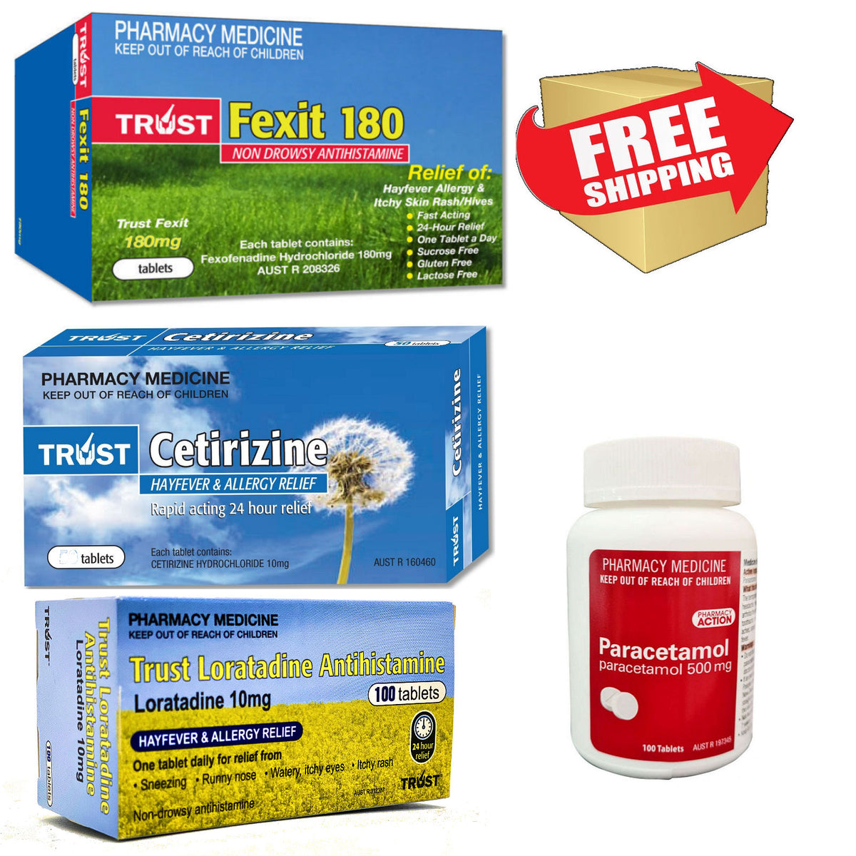 Trust Hayfever Relief Bundle 2023 – Allied Pharmacy Group Pty Ltd