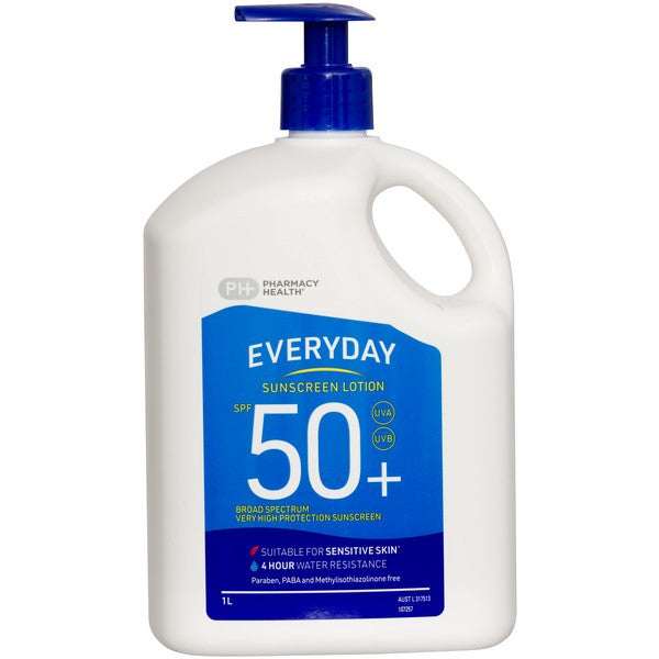 1 Litre Pump Pack - Pharmacy Health Sunscreen Lotion SPF 50+ – Allied ...