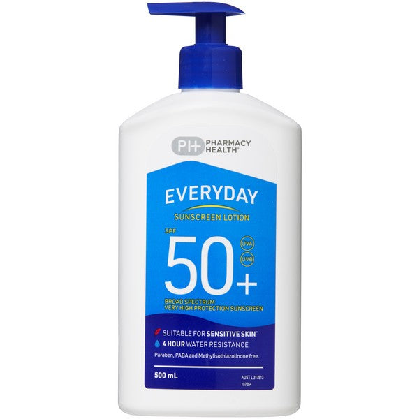 500ml Pharmacy Health Sunscreen Lotion SPF 50+ – Allied Pharmacy Group ...