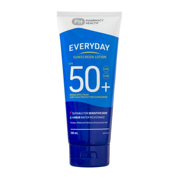 1 Litre Pump + 200ml Tube Pack - Pharmacy Health Sunscreen Lotion SPF ...